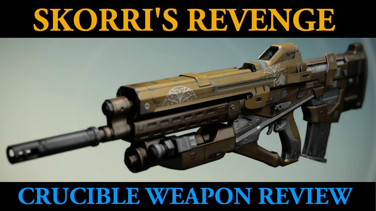 Destiny - Skorri's Revenge Weapon Review and Gameplay (Best Weapon ...