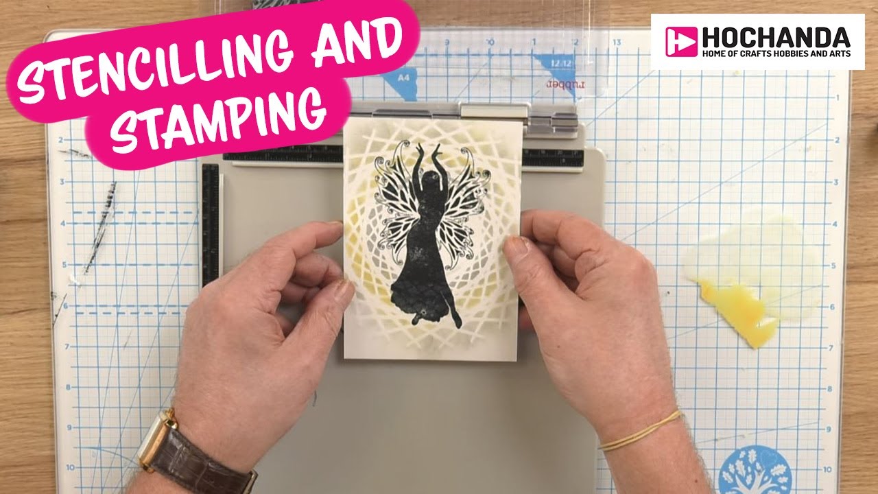 Butterfly Dancer Paper Craft Tutorial with Artisan Design at Hochanda ...