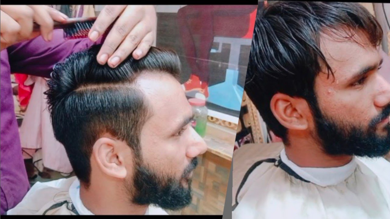 Slope cut hairstyle long hair | cutting karne ka Aasan tarika | beat ...