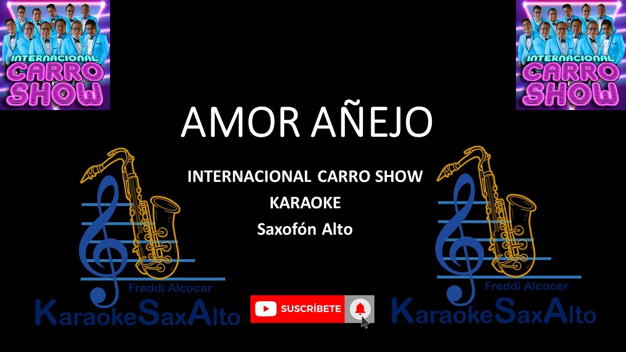 AMOR AÑEJO SAXOFÓN ALTO DEMO - YouTube