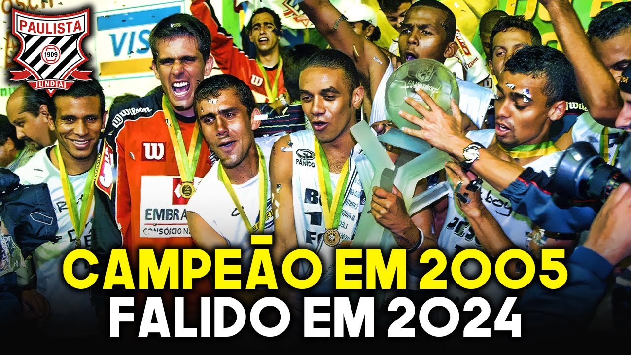 O QUE ACONTECEU COM O PAULISTA DE JUNDIAÍ ? CAMPEÃO DA COPA DO BRASIL ...