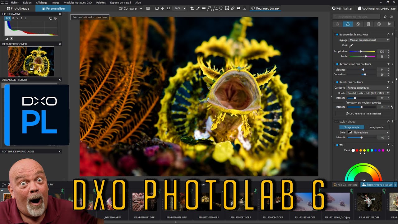 DXO Photolab 6 Tuto Débutant - YouTube
