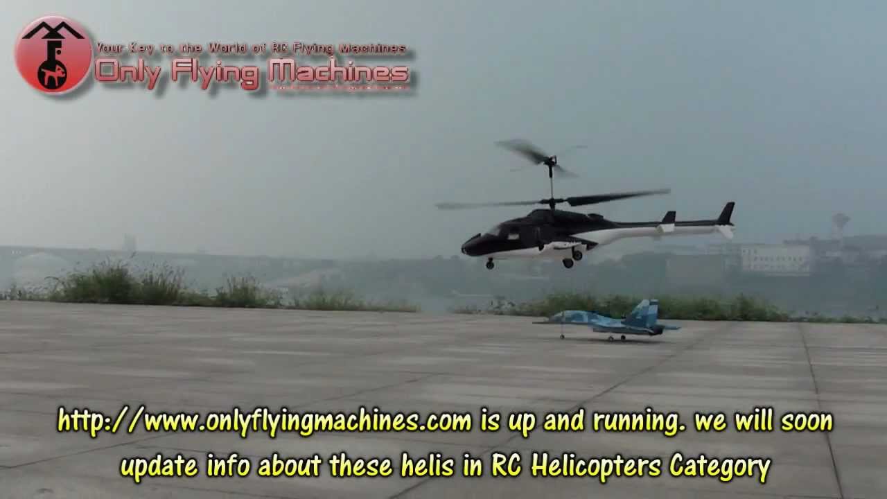 RC Bell 222 Airwolf Maiden Outdoor Flight - YouTube