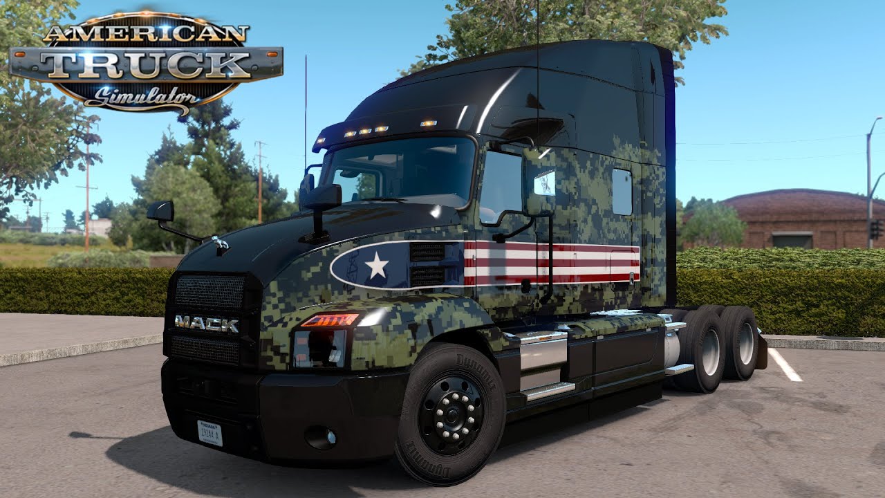 ATS 1.37: MACK ANTHEM NEW TRUCK (American Truck Simulator) - YouTube