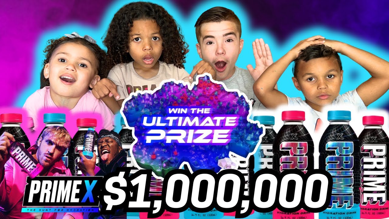 We’re Winning The $1,000,000 #PrimeX Treasure Hunt Prize! 🤯 - YouTube