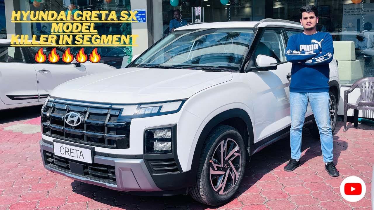 New Creta Facelift 2024 Walkaround SX Model | Auto Spark ... - YouTube