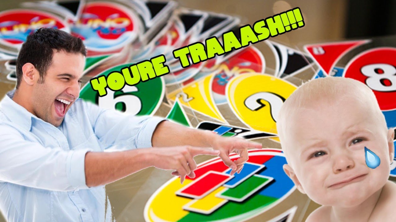 Making Kids Cry In Uno and this happened.... - YouTube