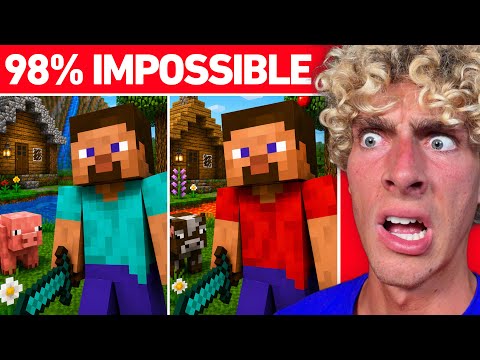 Can You Spot The Difference? (98% FAIL)