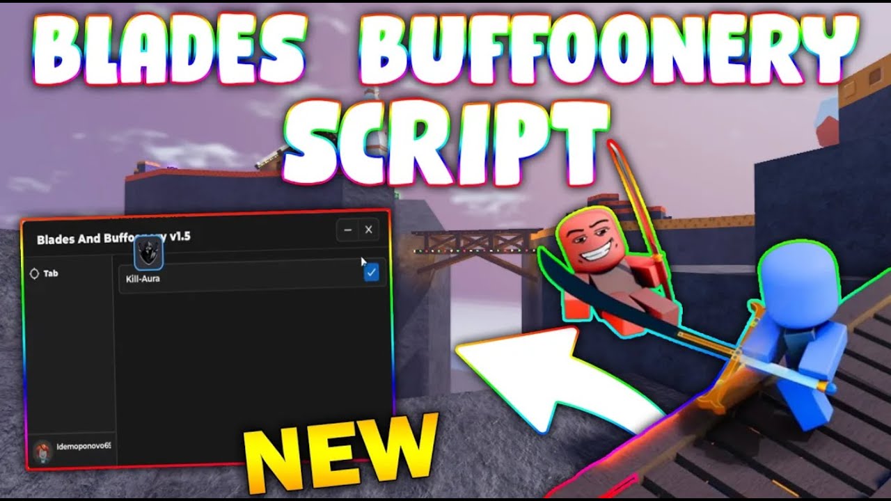 *NEW* Blades & Buffoonery Script (PASTEBIN 2025) ( KILL AURA ) - YouTube