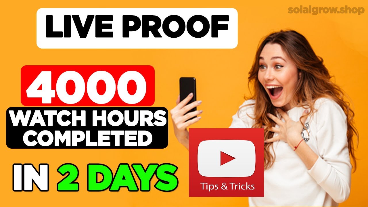 BEST Strategy To Get 4000 Watch Hours On YouTube In 2 Days Money Tech best-strategy-to-get-4000-watch-hours-on-youtube-in-2-days-money-tech