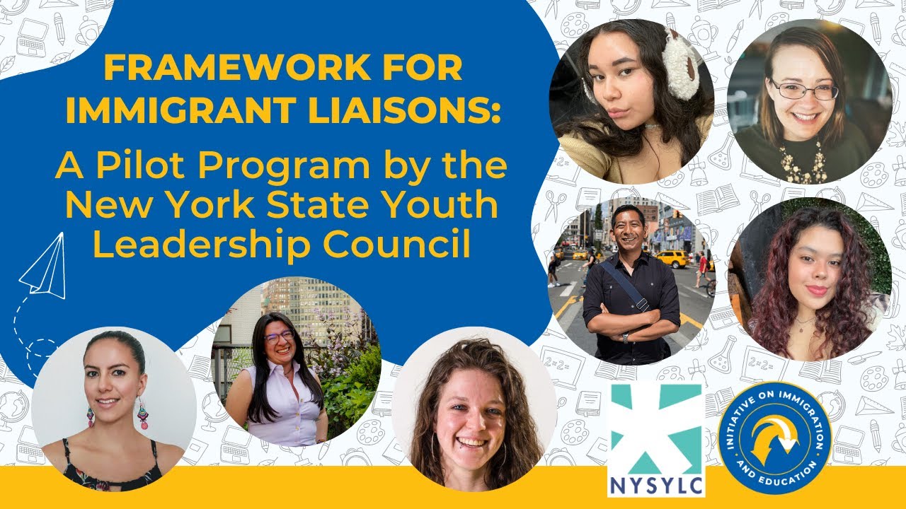Framework for Immigrant Liaisons: A Pilot Program by the New York State ...