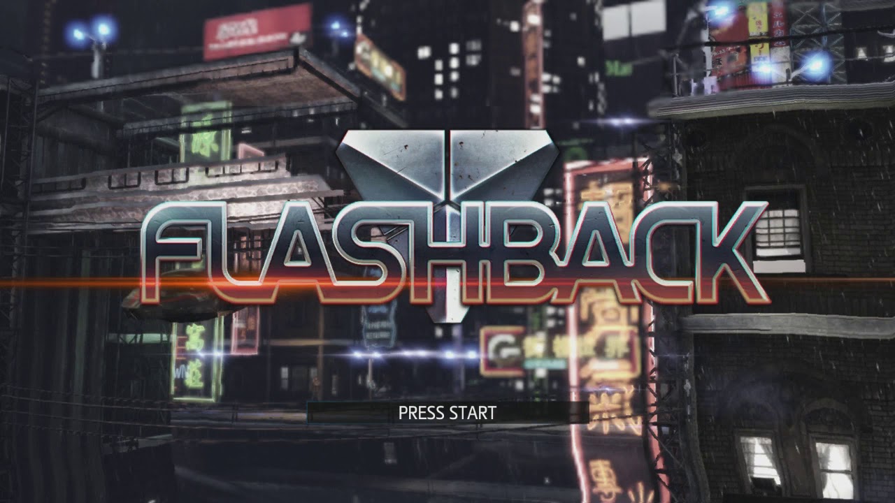 Flashback - PS3 - Title Screen Theme - YouTube