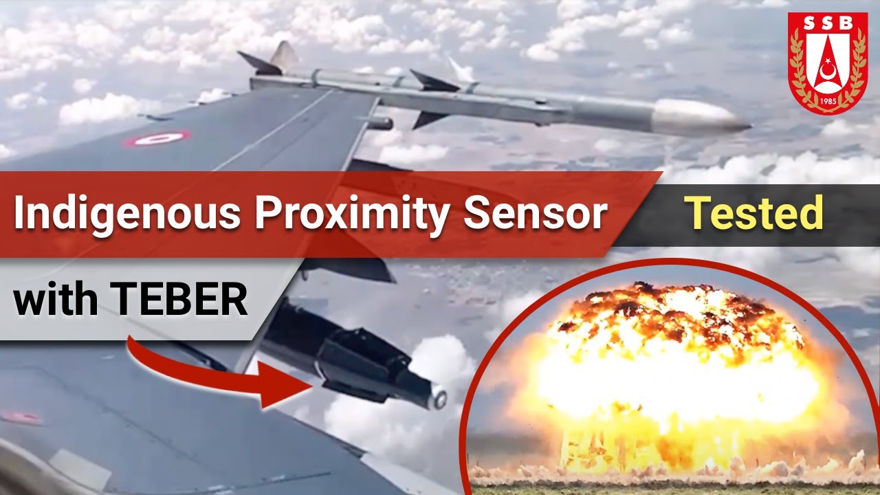 TUAF tested indigenous proximity sensor with a TEBER laser guidance kit ...