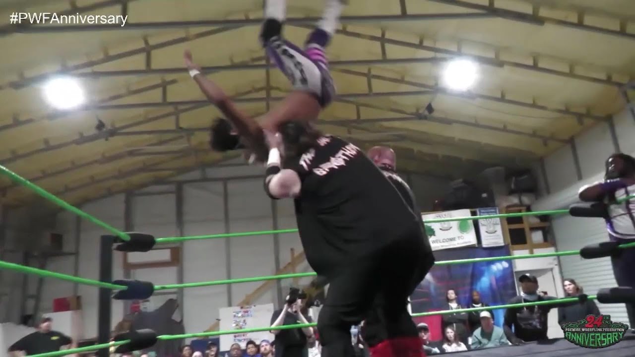 High-Flying Star Machines (c) vs The Dawson Brothers - PWF Tag Team ...