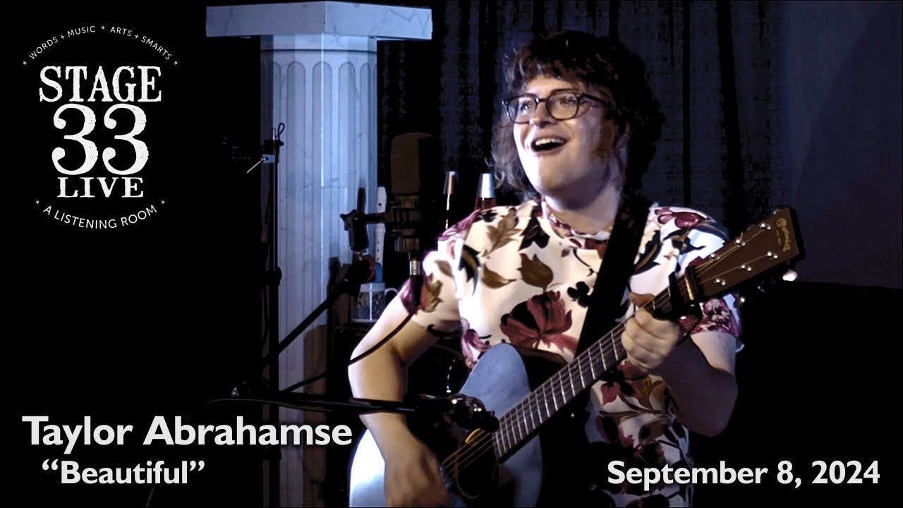 Taylor Abrahamse - Beautiful (Stage 33 Live; September 8, 2024) - YouTube
