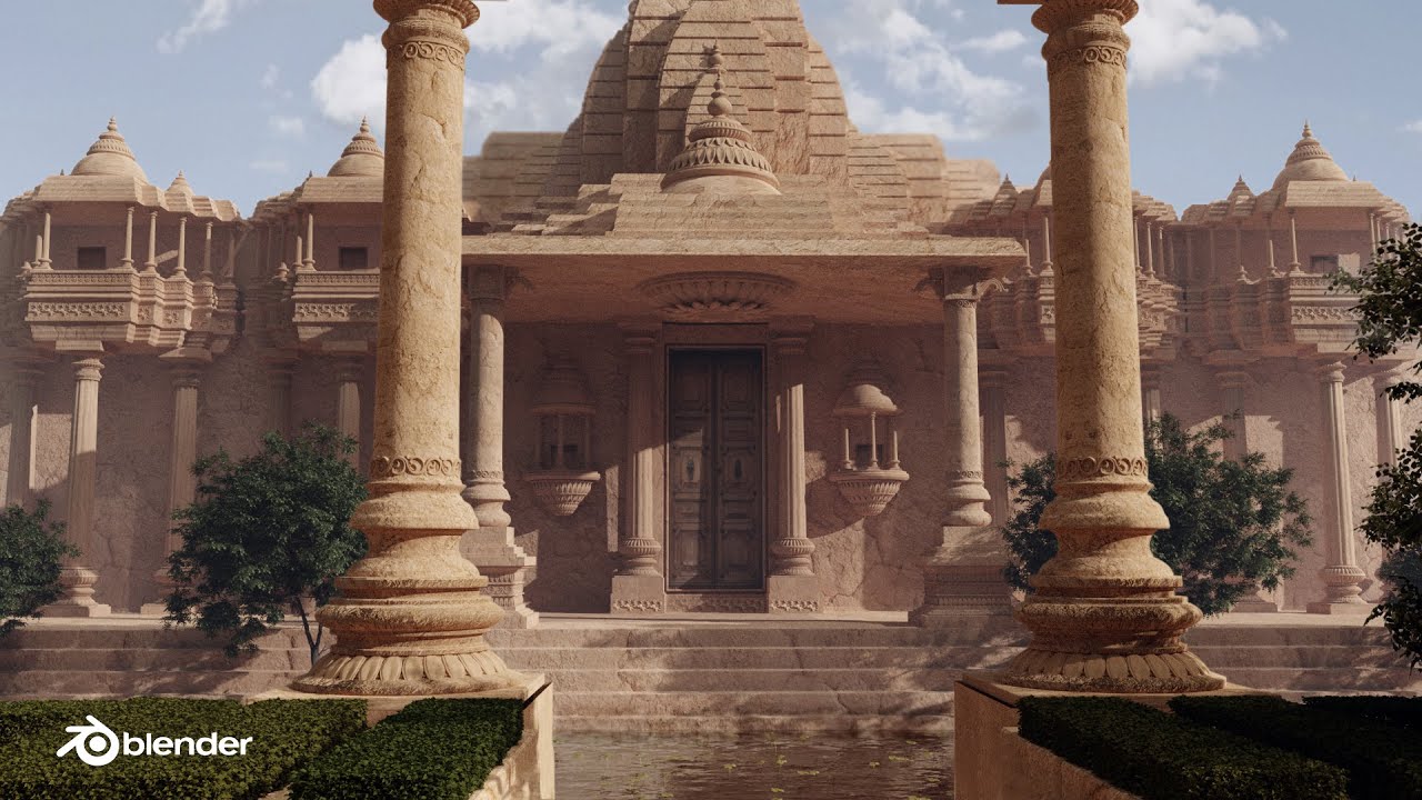 Creating Ancient pillars in Blender 2.9 Timelapse series | Part 2 ...