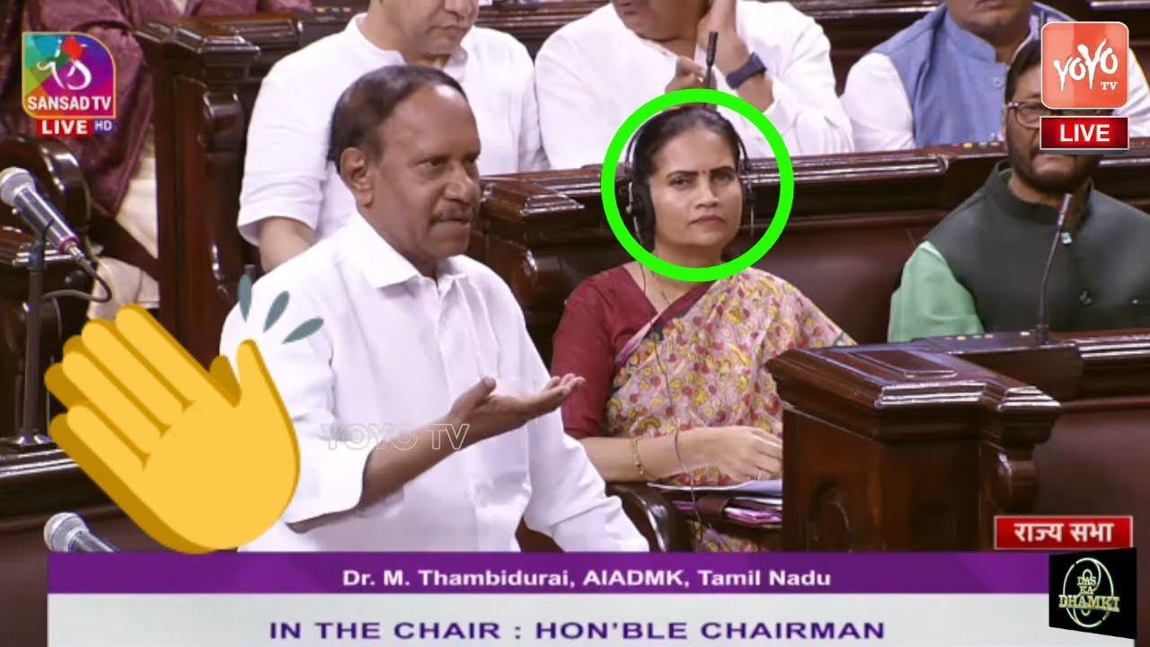 AIADMK MP Dr.M.Thambidurai About RRR Oscar | The Elephant Whisperers ...