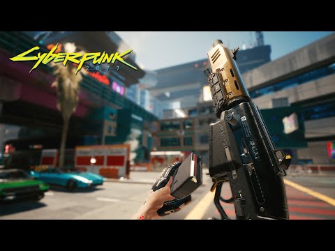 Militech Crusher Power Shotgun (ICONIC) Weapon Showcase - Cyberpunk ...