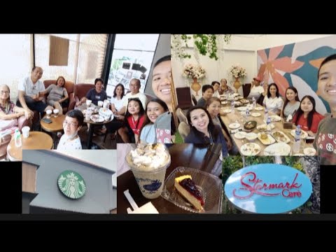 Family bonding @starbucks and @Starmark Café - YouTube