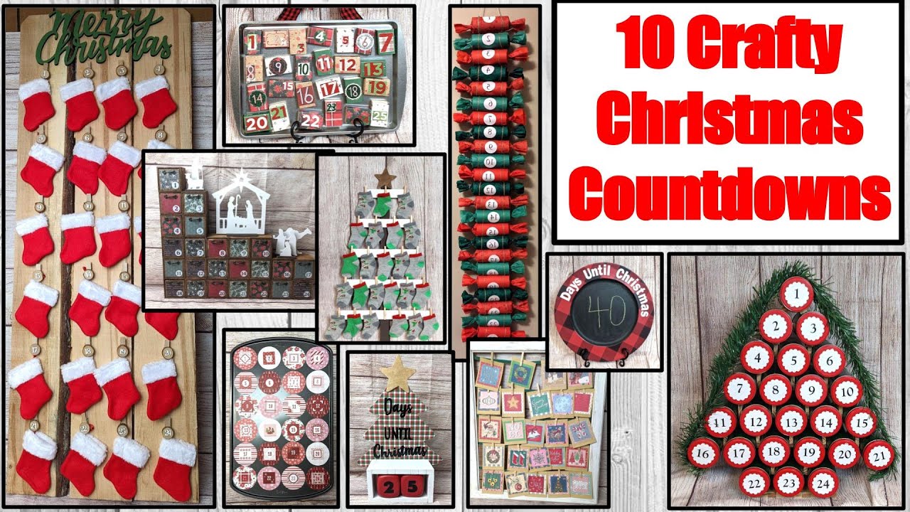 🎄CHRISTMAS COUNTDOWN ADVENT DECOR DIYS | CHRISTMAS 2022 | DOLLAR TREE ...