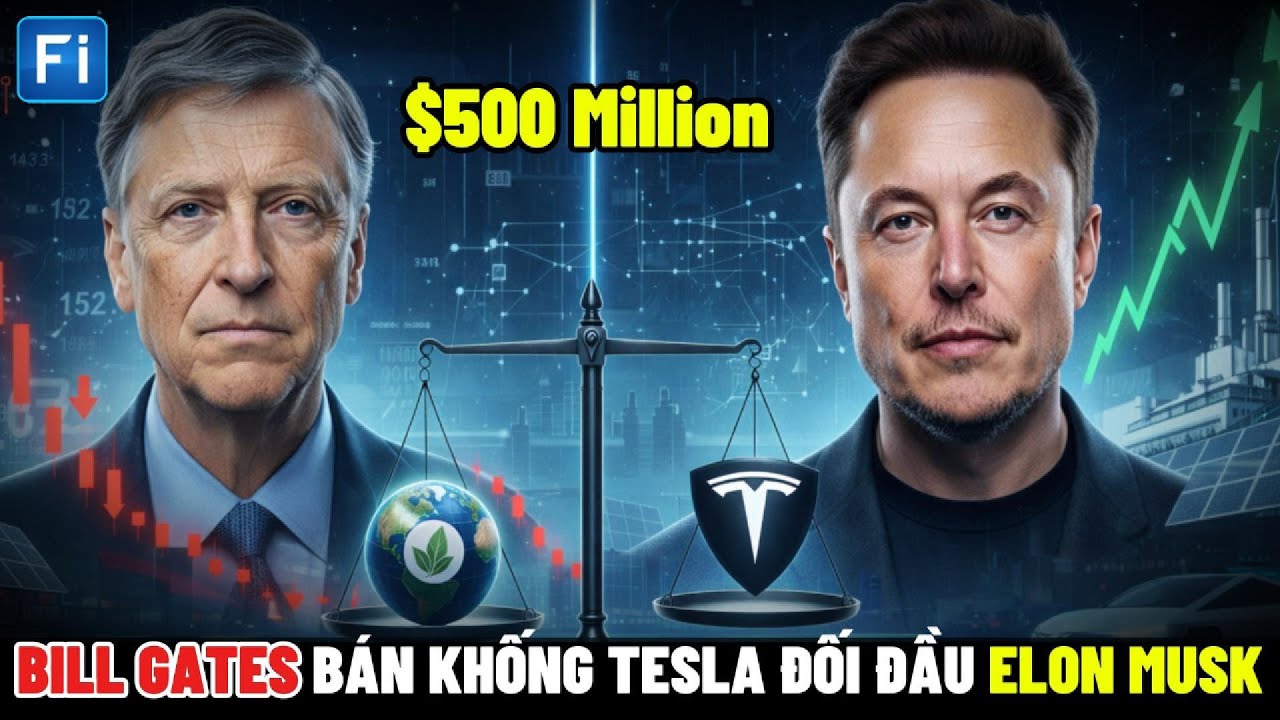 Bill Gates Bán Khống Tesla Đối Đầu Elon Musk: Khi Một Biểu Tượng Đạo ...