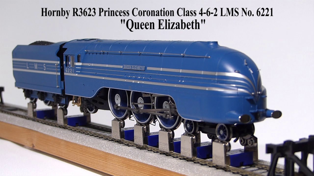 Hornby Princess Coronation Class Queen Elizabeth No.6221 LMS Caledonian ...