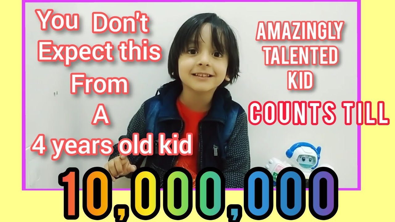 4 Year Old Counts To 1 Million In One Take 1 To 1 000 000 1 To 100 4-year-old-counts-to-1-million-in-one-take-1-to-1-000-000-1-to-100