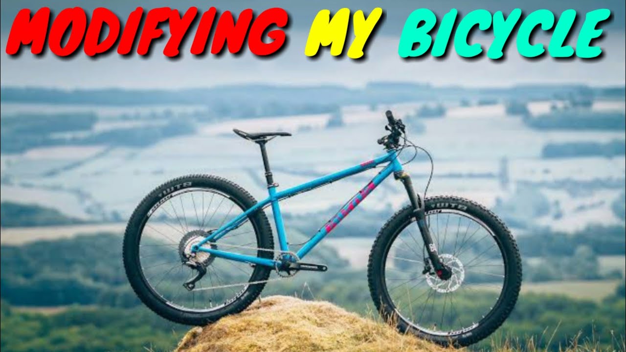 MODIFYING MY HERO SHIMANO BICYCLE - YouTube