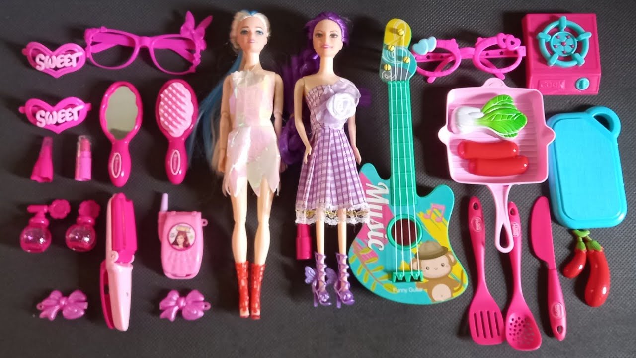 ASMR Satisfying unboxing with beautiful modern barbie doll | hello ...