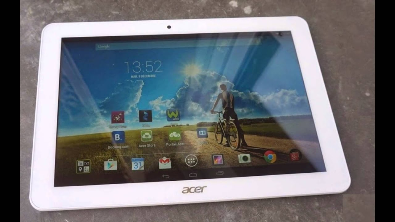 Review Acer Iconia Tab 10 inch hands-on [ OFFICIAL VIDEO ] - YouTube