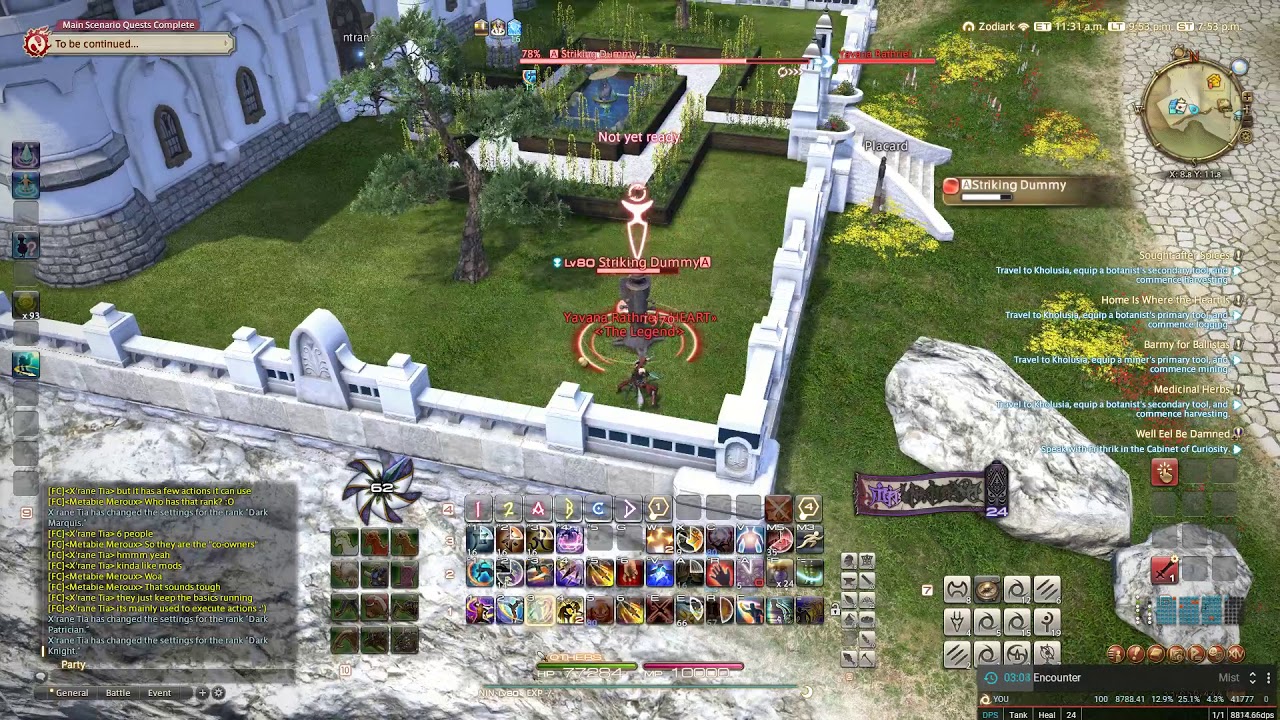 FFXIV - ShadowBringers - Ninja 5min Rotation - YouTube