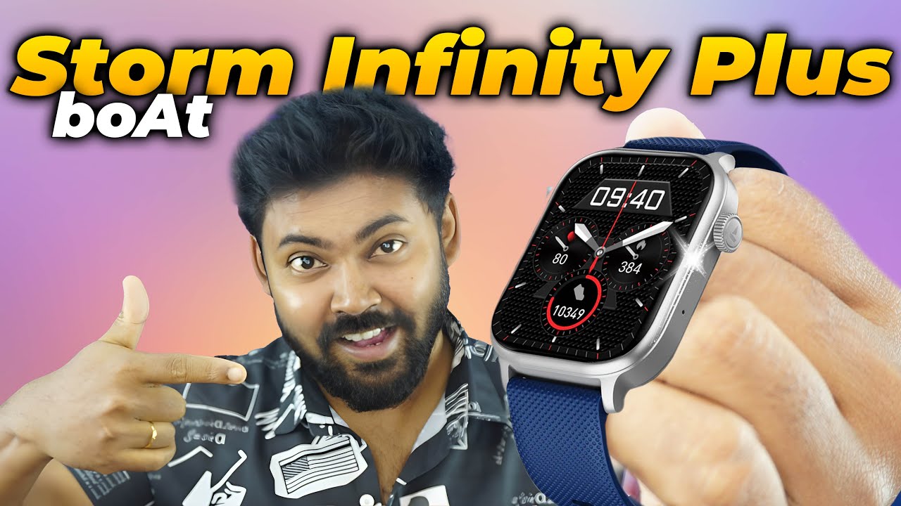 boAt Storm Infinity Plus | Power-Packed 680mAh BIG Battery | 1.96" HD ...