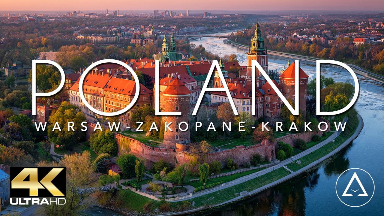 POLAND IN 4K - WARSAW - ZAKOPANE - KRAKOW DRONE FOOTAGE (ULTRA HD ...