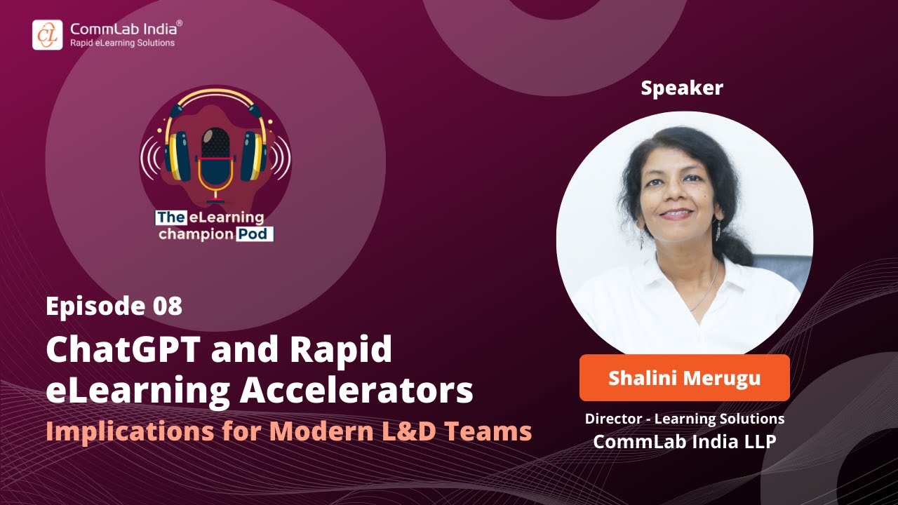 ChatGPT and Rapid eLearning Accelerators Implications for Modern L&D Teams - YouTube