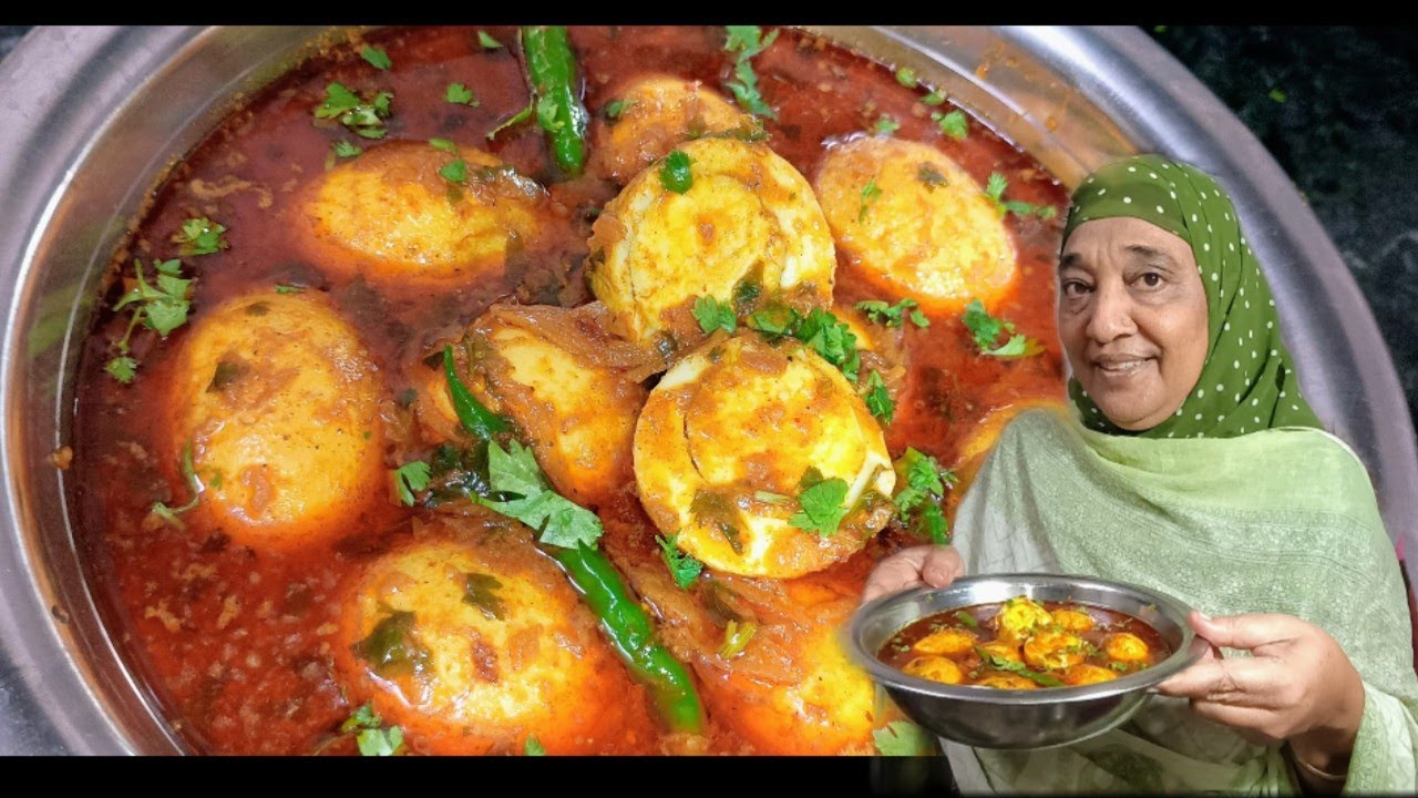 Anda sarwa recipe | anda curry recipe - YouTube