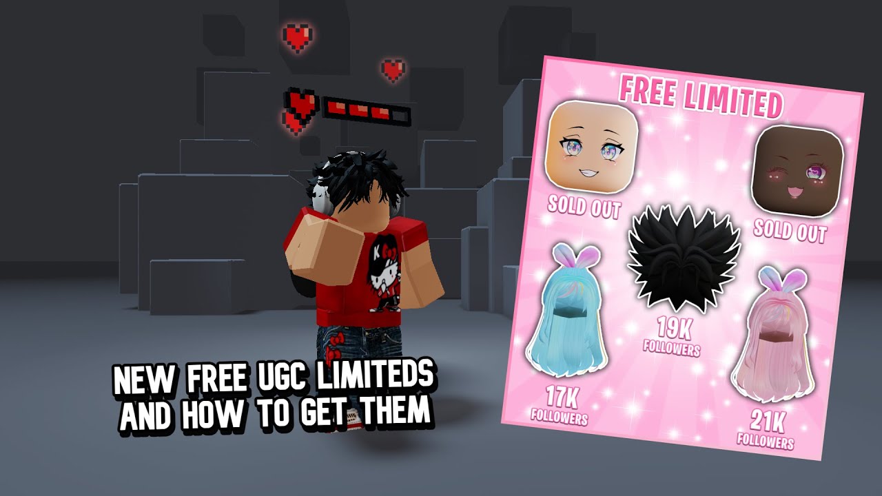 The new free UGC limiteds and how to get them - YouTube