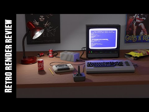 BLENDER CHALLENGE: RETRO RENDER REVIEW - YouTube