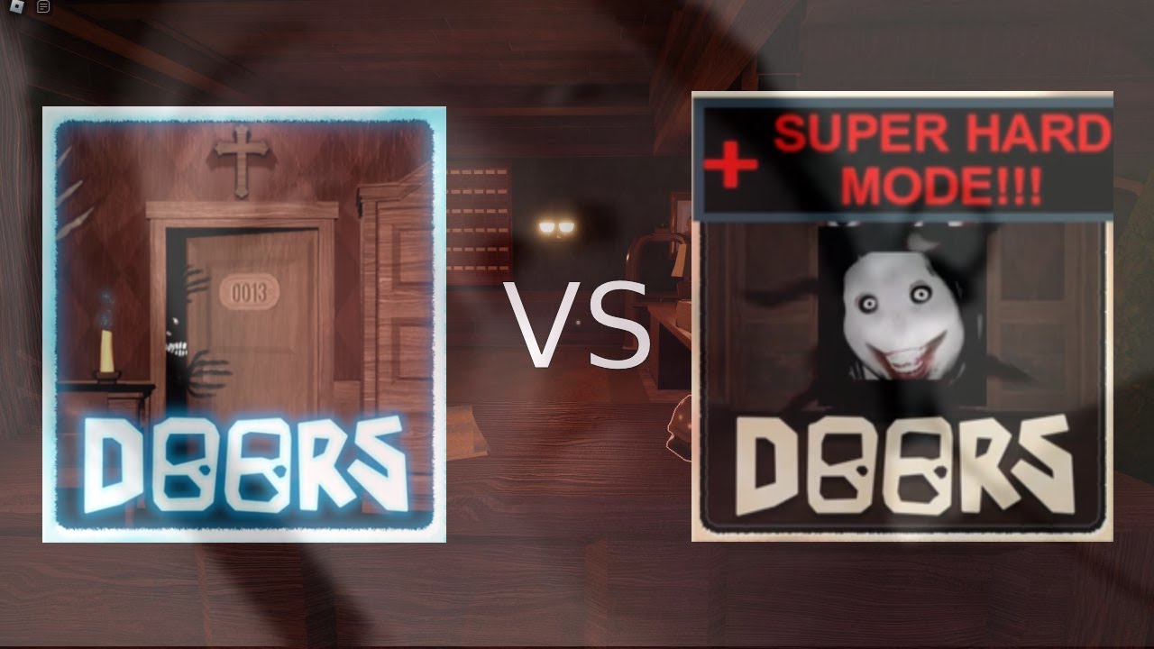 โหมดธรรมดา Vs โหมดโครตยาก (DOORS) - YouTube