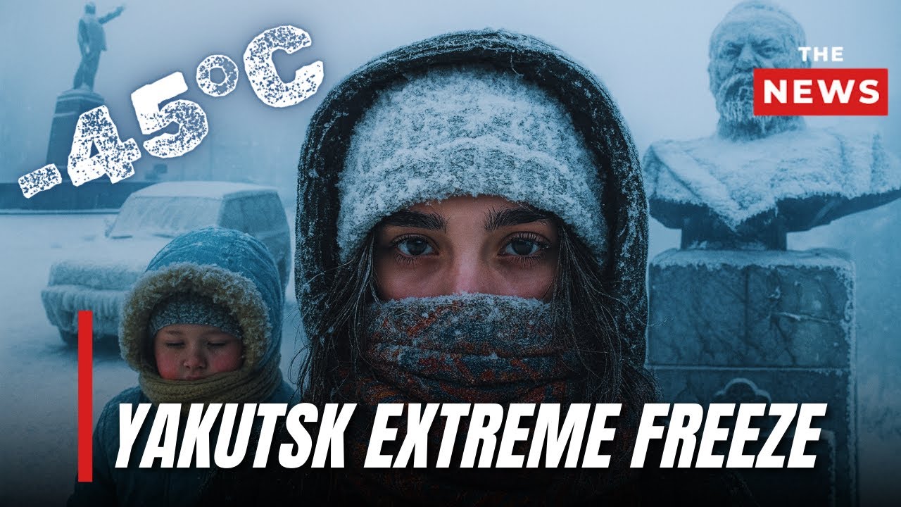 YAKUTSK FREEZE (-45°C): How Life Survives in Russia's World's Coldest ...