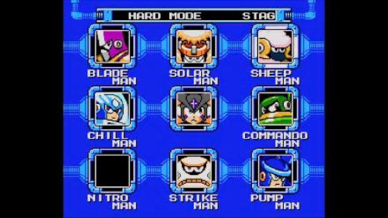 Mega Man 10 (Bass) (Hard Mode) (No damage) Sheep Man Stage - YouTube
