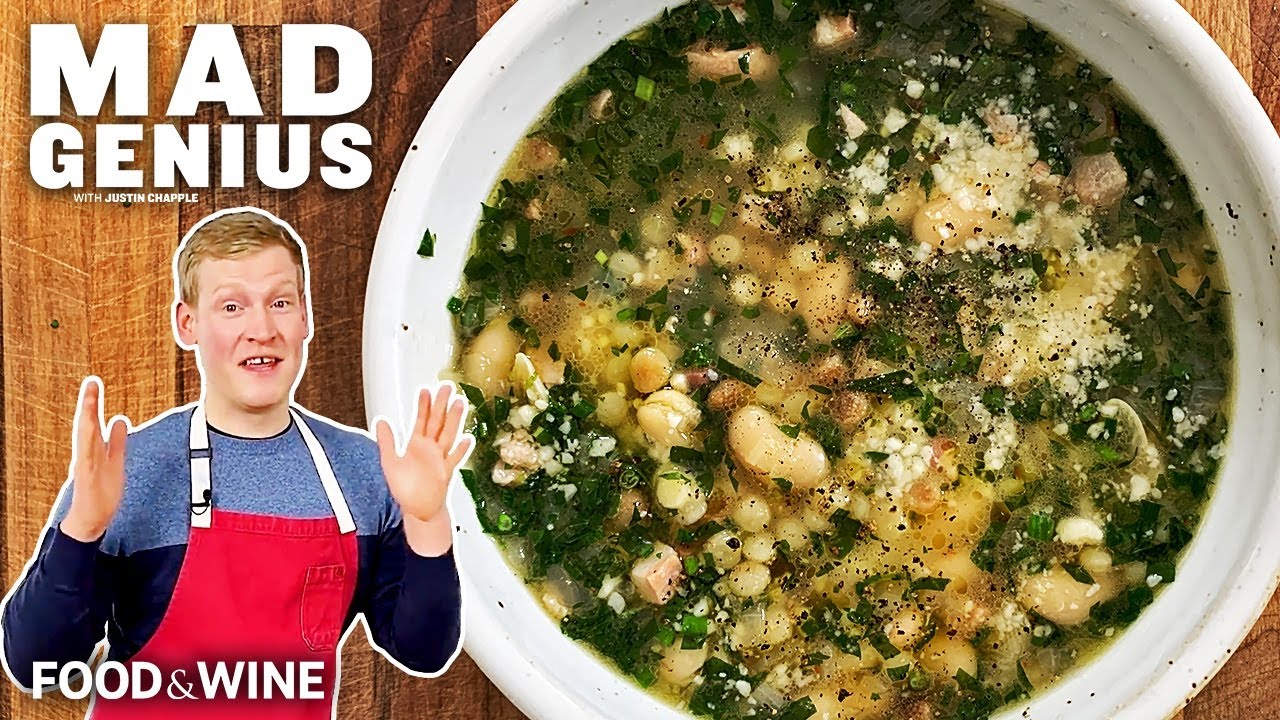 How to Make the Ultimate Spring Herbs Soup with Fregola and Pancetta ...