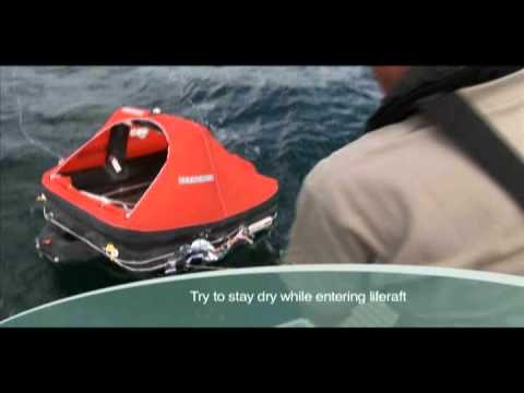 Viking Life Raft Deployment - 1 - YouTube