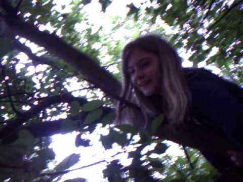 Girl Stuck In Tree. - YouTube