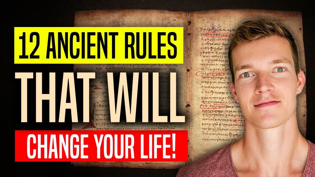 12 Stoic Rules that will SHIFT your reality! - YouTube