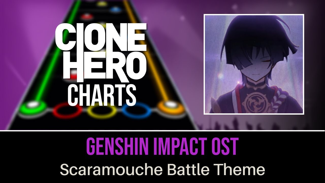 Genshin Impact OST - Scaramouche Battle Theme | Clone Hero / Guitar ...