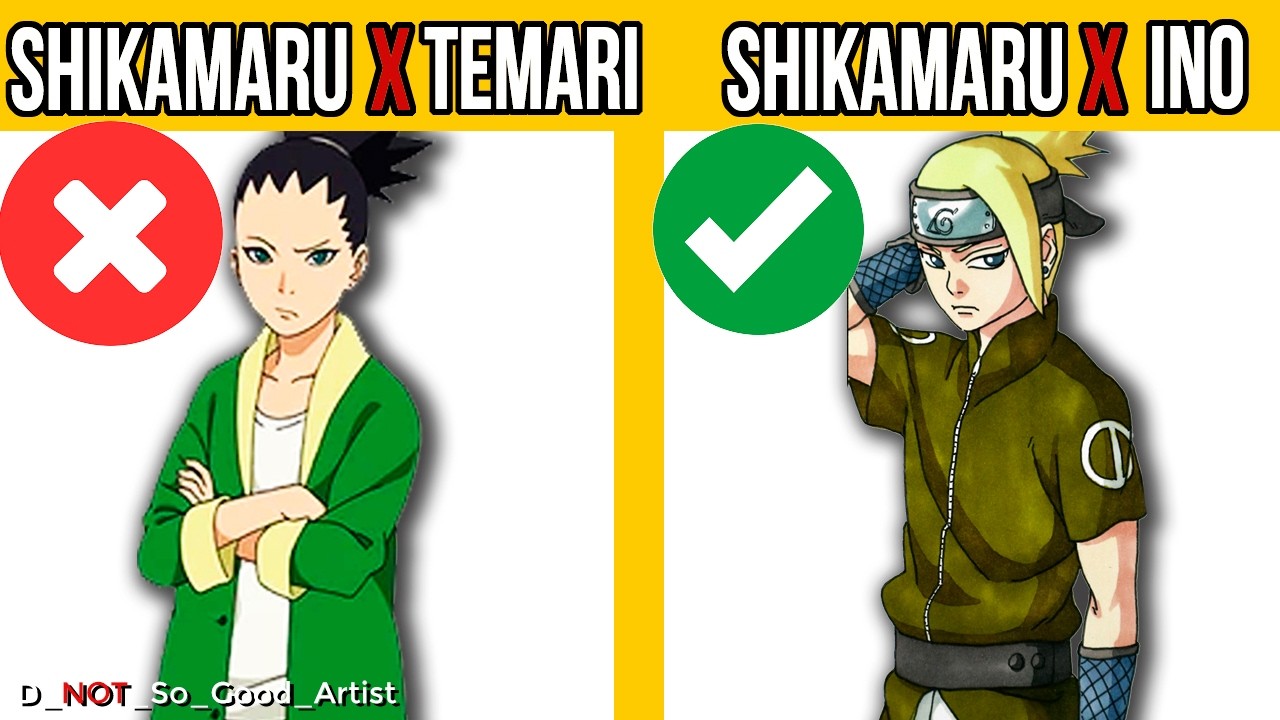 Drawing the Children of Naruto Characters IF they Interchange Partners ...