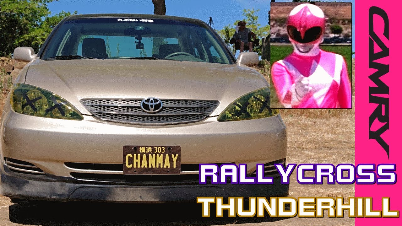 I RACED my Camry as the PINK RANGER - YouTube