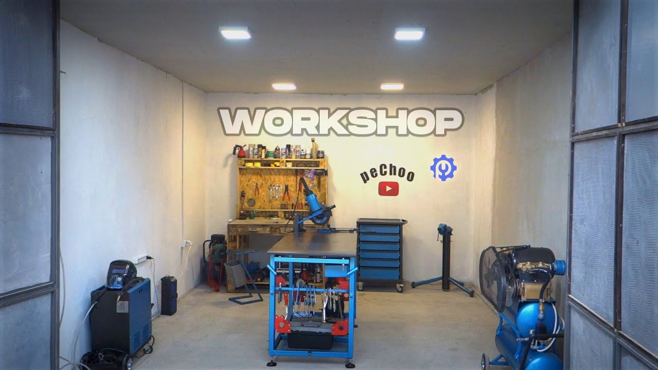 My NEW WORKSHOP!!! - YouTube