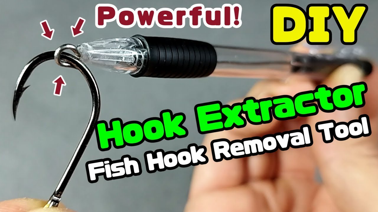 Telescopic FishHook extractor. hold the Fishing hook tight. New Fishing ...