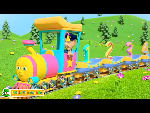 Համարների գնացքի երգ | Մանկական ոտանավորներ | Kids Tv Armenian | երգեր երեխաների համար